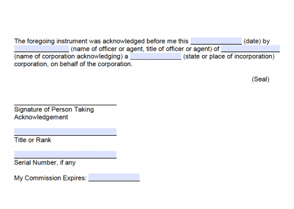 Free Alaska Notary Acknowledgement - Individual - PDF - Word