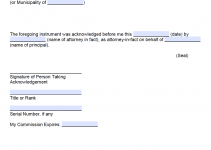 Free Alaska Notary Acknowledgement - Individual - PDF - Word