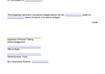 Free Alaska Notary Acknowledgement - Individual - PDF - Word